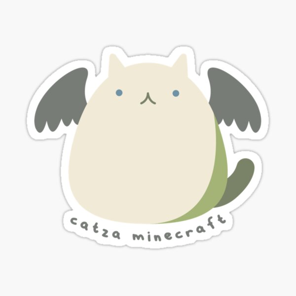"philza minecraft cat " Sticker for Sale by BENJAMINSHOP-CA | Redbubble