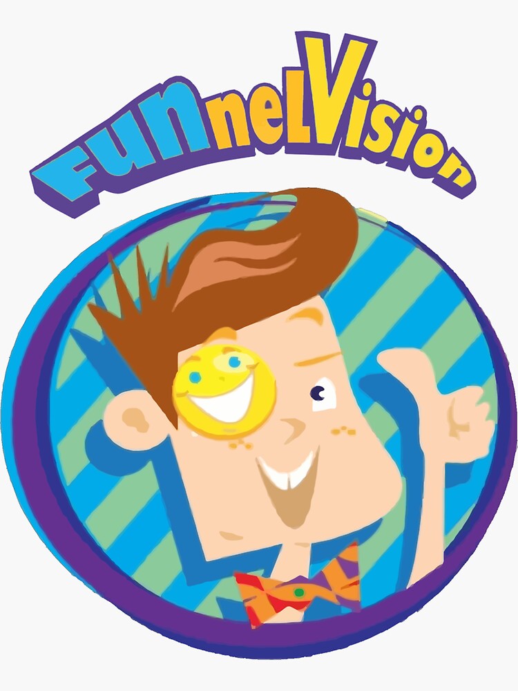 "Find Funnel Vision Logo, Fv Family, Youtube Merch" Sticker for Sale by ...