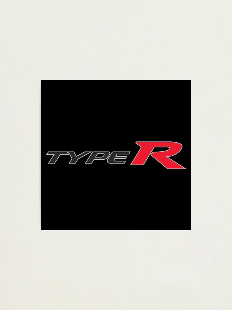 "Honda Type R logo" Photographic Print by Overspeed | Redbubble