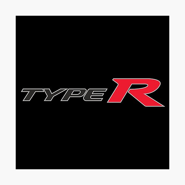 "Honda Type R logo" Photographic Print by Overspeed | Redbubble