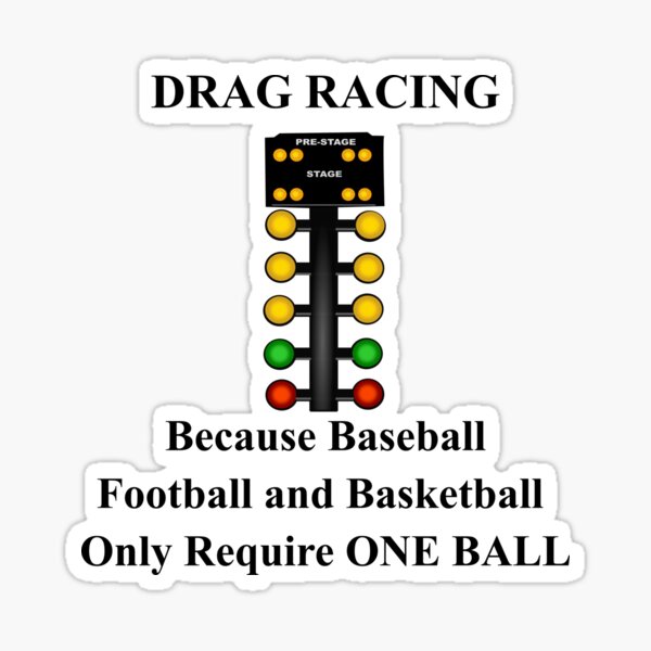Drag Racing Stickers | Redbubble