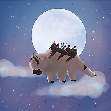 "Appa With A Choppa Tapestry" Mouse Pad for Sale by karangjaheArt ...