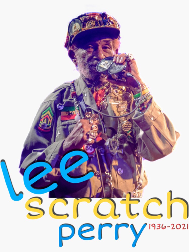 "lee scratch perry Essential " Sticker for Sale by MissHarperArt ...