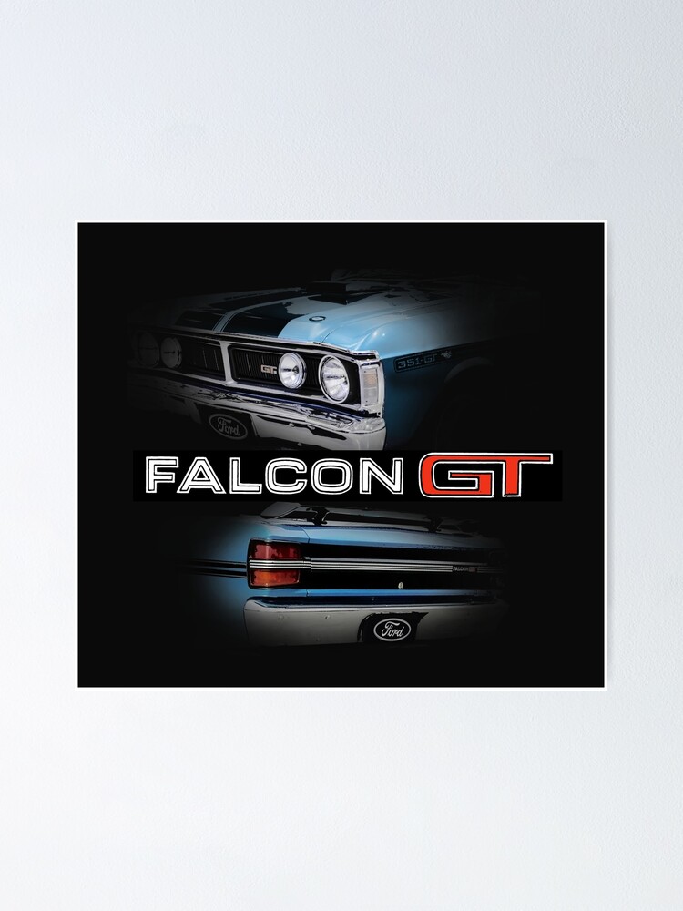 "Ford Falcon XY GTHO Phase 3" Poster for Sale by GrubArt66 | Redbubble