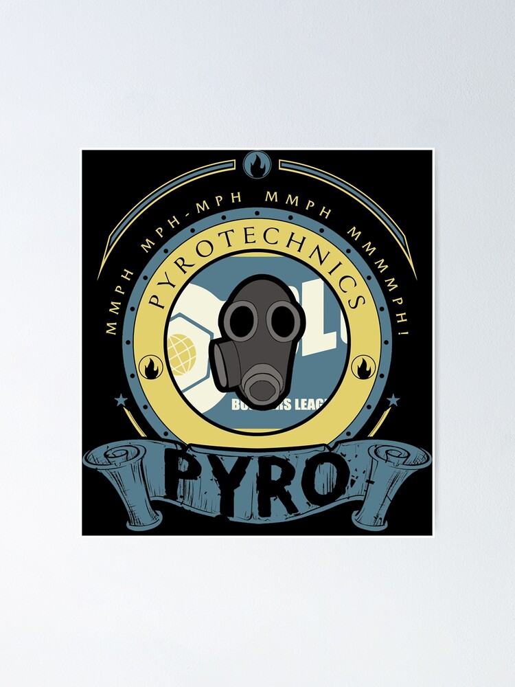"Pyro logo design" Poster for Sale by JeonBeach | Redbubble