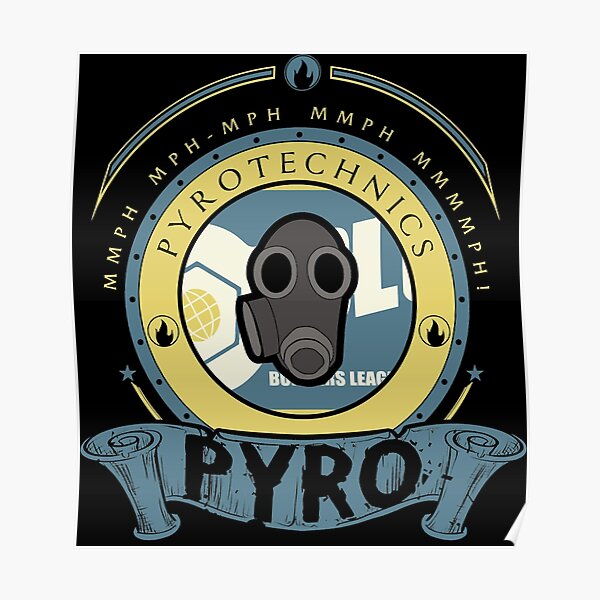 "Pyro logo design" Poster for Sale by JeonBeach | Redbubble
