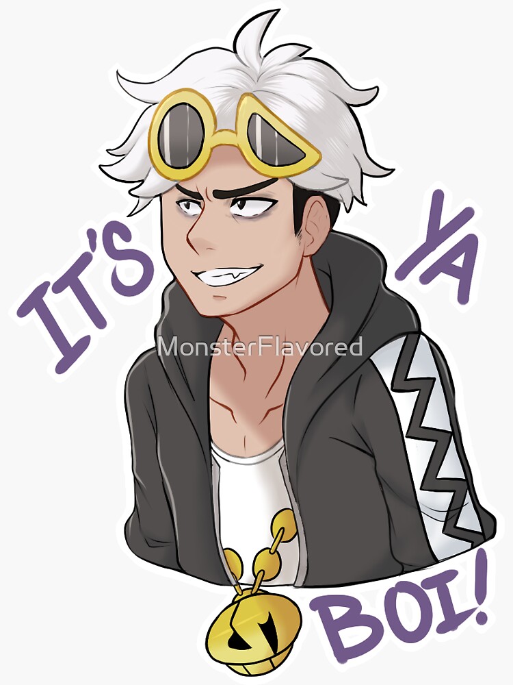 "IT'S YA BOI" Sticker for Sale by MonsterFlavored | Redbubble