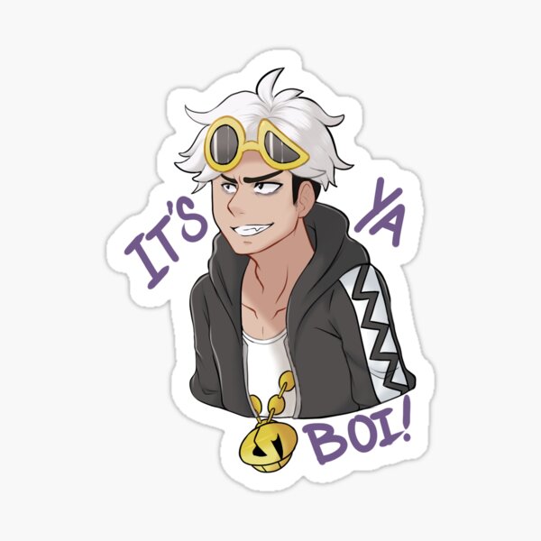 "IT'S YA BOI" Sticker for Sale by MonsterFlavored | Redbubble