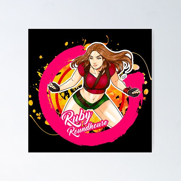 "Ruby Roundhouse JUMANJI " Poster for Sale by Pioneja12 | Redbubble
