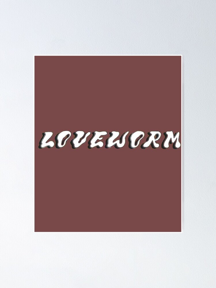 "beabadoobee - loveworm " Poster for Sale by CustomPleasures | Redbubble
