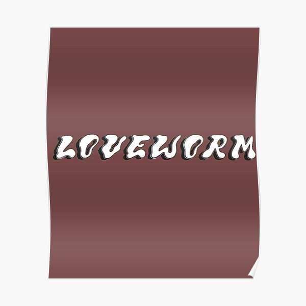 "beabadoobee - loveworm " Poster for Sale by CustomPleasures | Redbubble