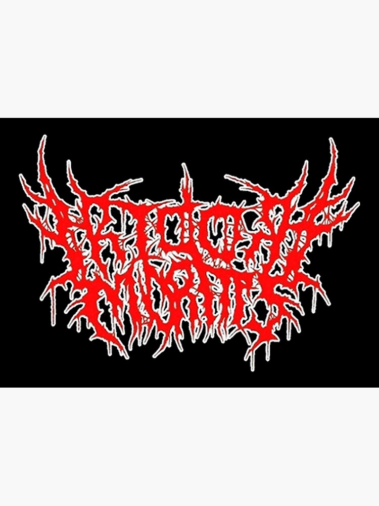 "RIGOR MORTIS BAND METAL" Poster for Sale by hxdistro24 | Redbubble