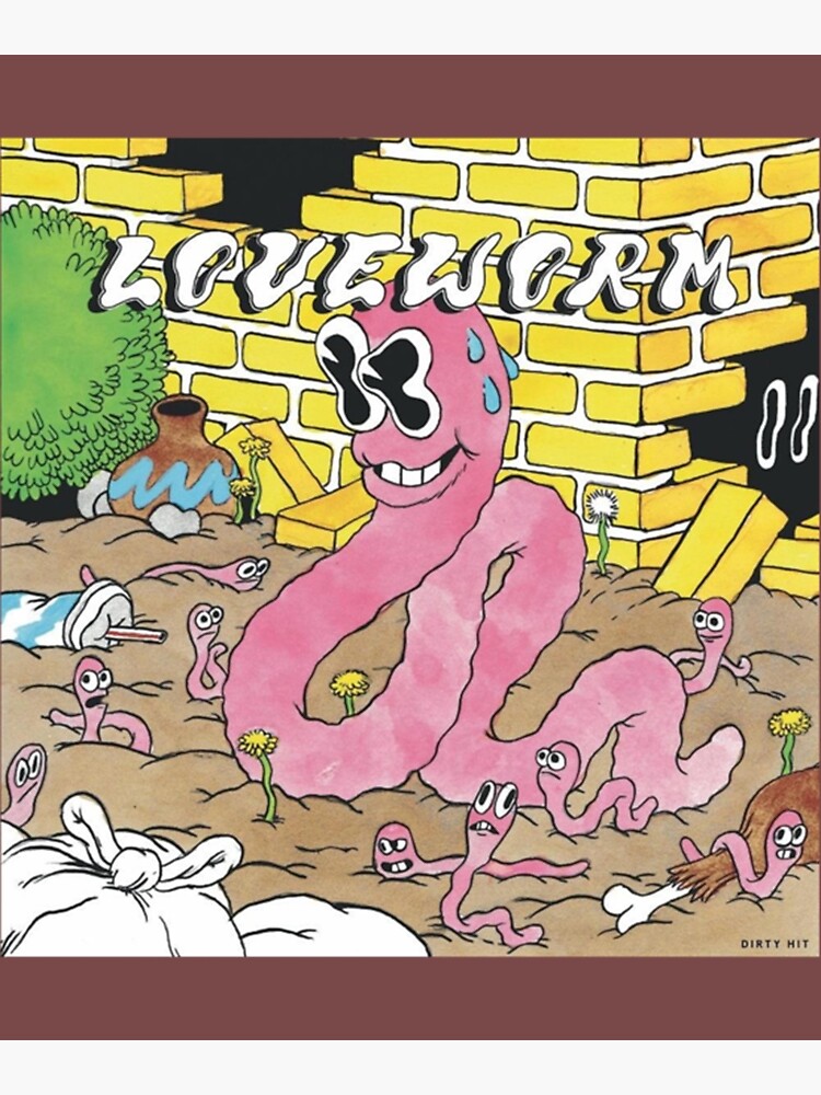 "beabadoobee - loveworm " Poster for Sale by CustomPleasures | Redbubble