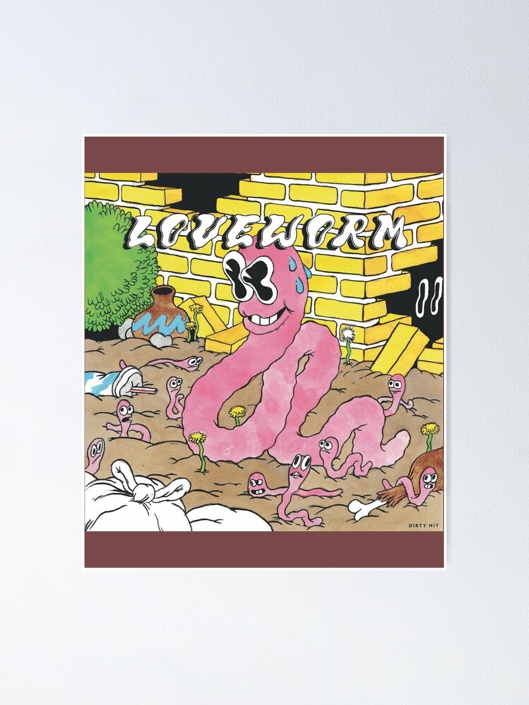 "beabadoobee - loveworm " Poster for Sale by CustomPleasures | Redbubble