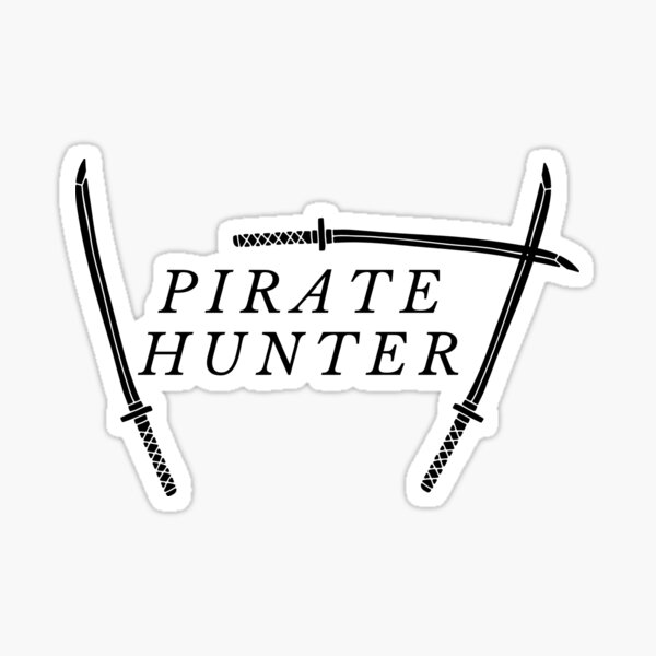 "Pirate hunter" Sticker by Fulet | Redbubble