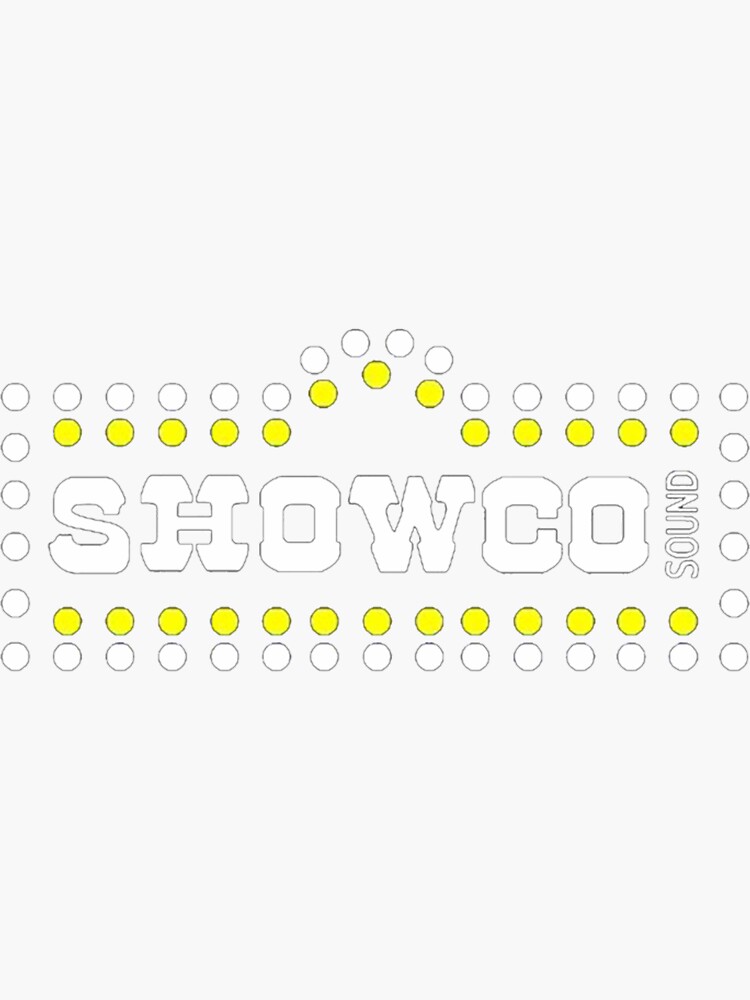 "Showco Sound" Sticker for Sale by BichNga | Redbubble