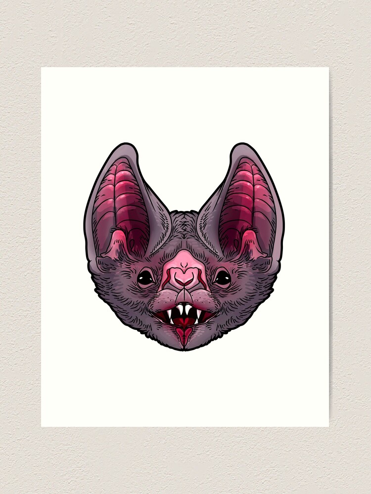 Vampire Bat Face Paint