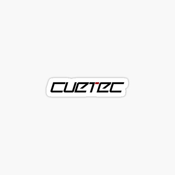 "Cuetec" Sticker for Sale by ganbuzuzima | Redbubble