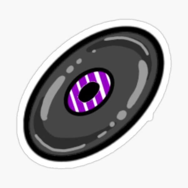 "Mellohi Disc" Sticker for Sale by CursedCrowefell | Redbubble