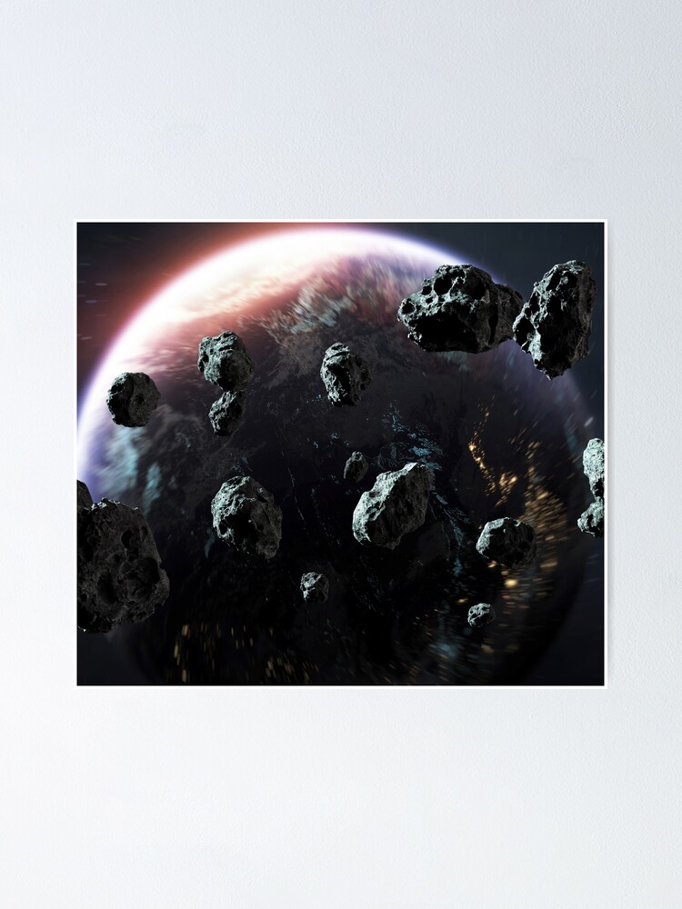 "Meteor Shower On Earth" Poster for Sale by JTS STORE | Redbubble