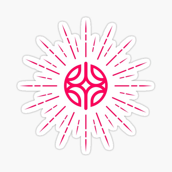 "Strength Abstract Symbol" Sticker for Sale by Poldano | Redbubble