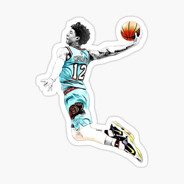 "Ja Morant" Sticker by Yurdabak | Redbubble