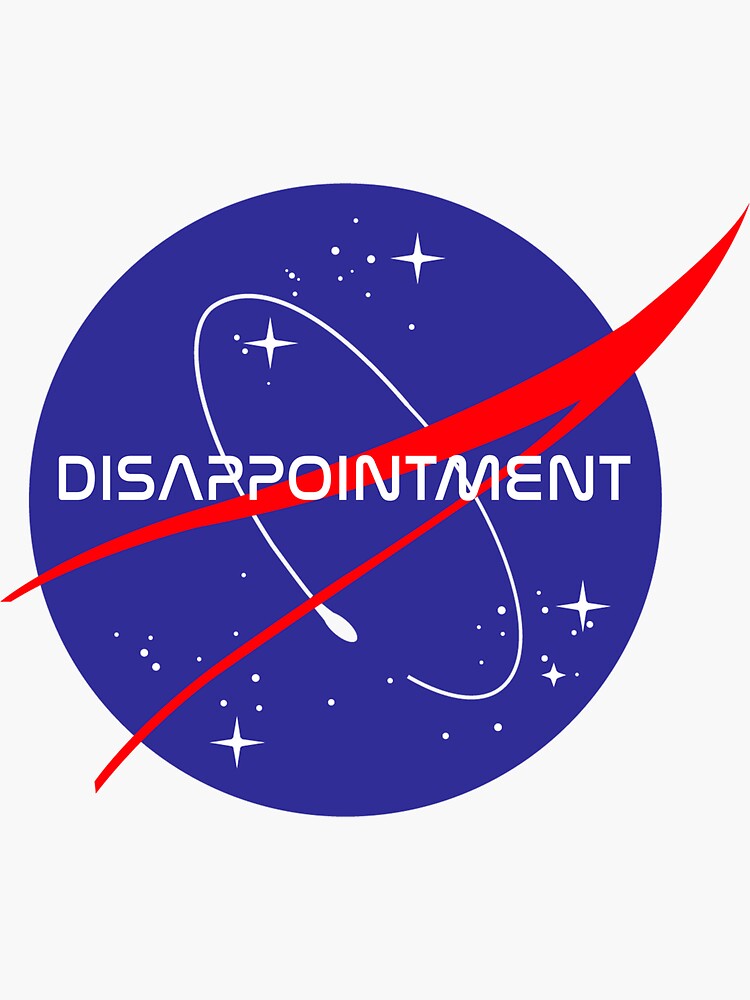 " Disappointment " Sticker for Sale by Vapes-ubboi | Redbubble
