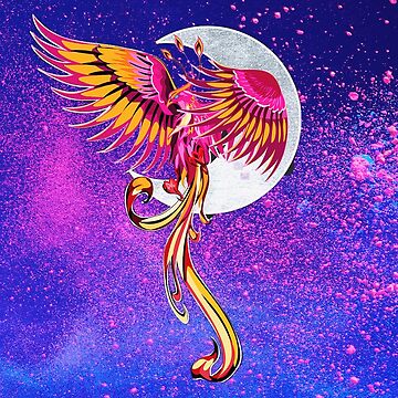 "Cosmic Phoenix " Art Board Print for Sale by shantilovesart | Redbubble