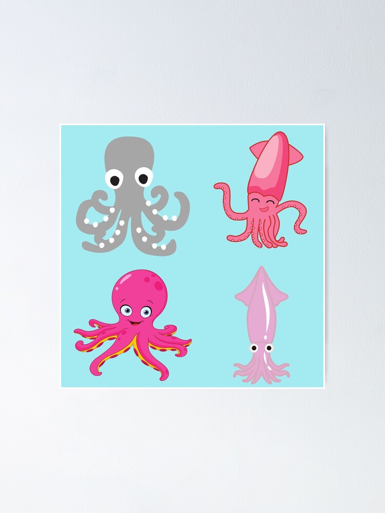 "Squid Game Design Funny Squids" Poster for Sale by OneAction | Redbubble
