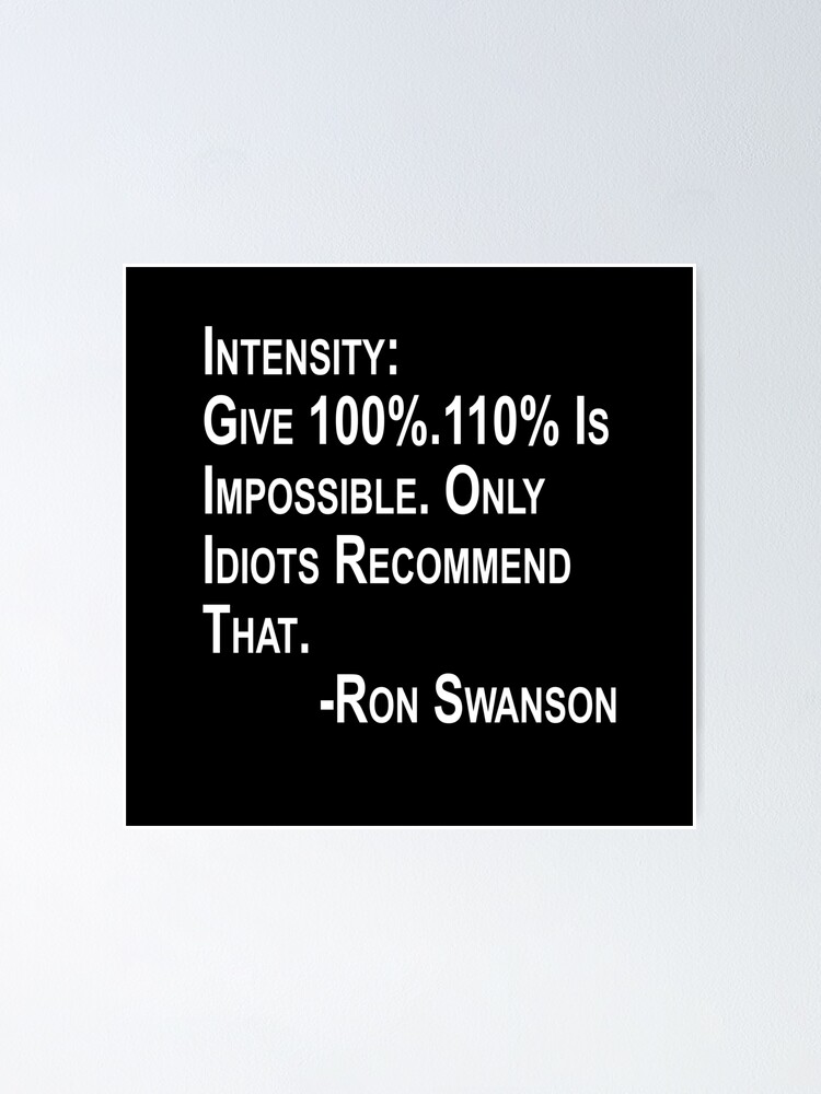 "Intensity" Poster by Fro-Yo | Redbubble