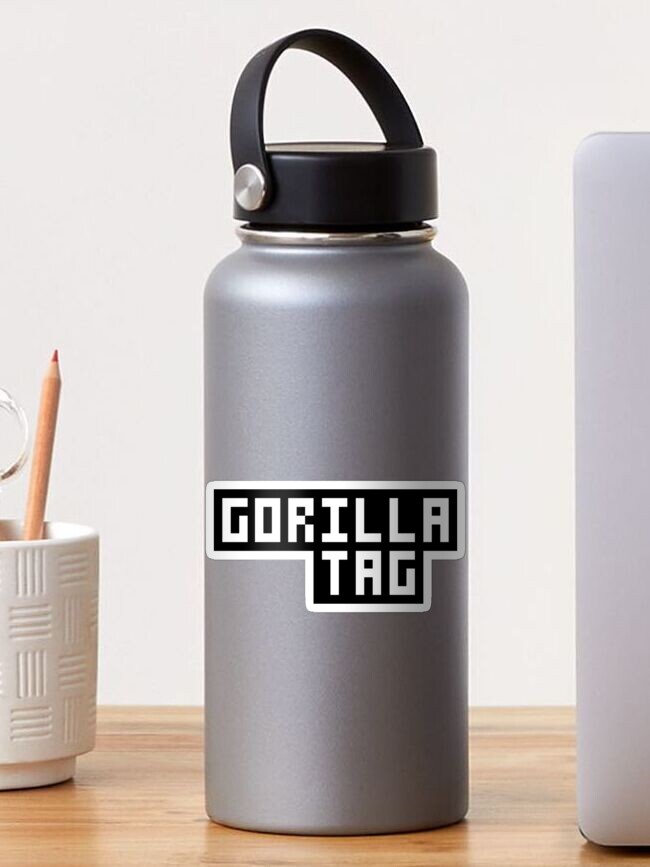 "Gorilla tag logo" Sticker for Sale by BigBoyBrandon69 | Redbubble