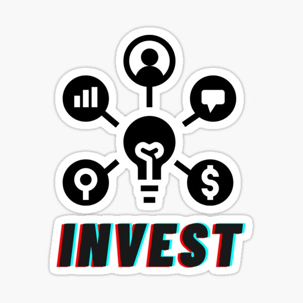 "Investment" Sticker for Sale by BlumiHD | Redbubble