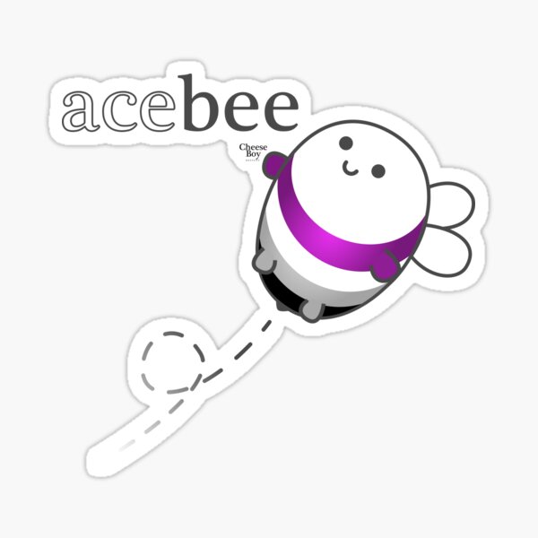 "Ace Bee" Sticker for Sale by Godo13405 | Redbubble
