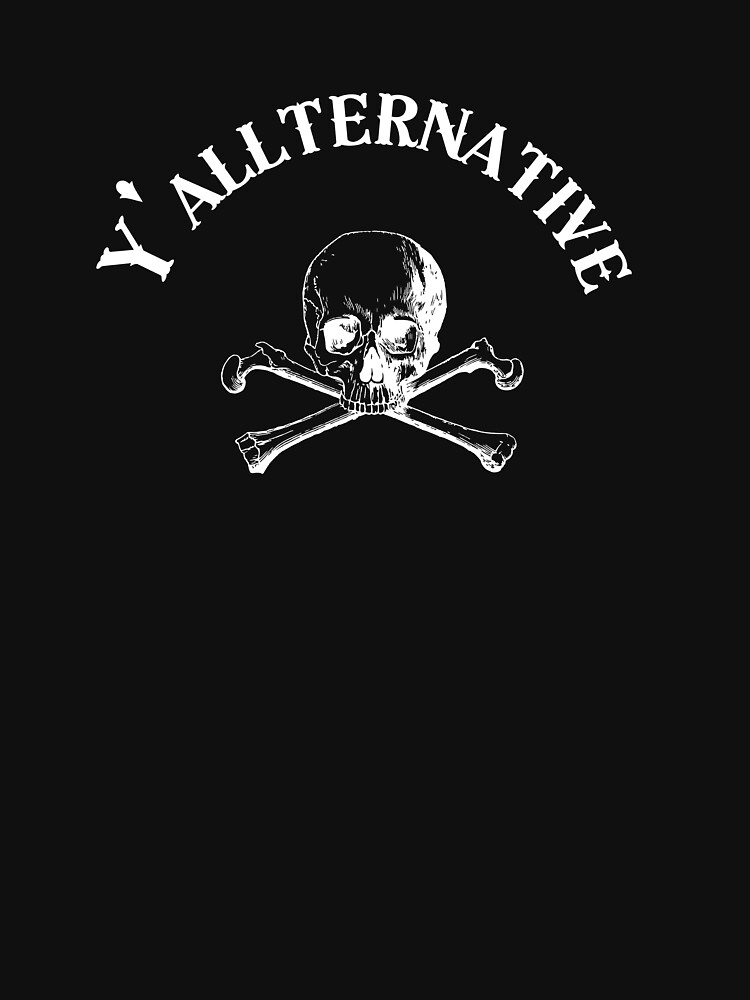"Yallternative Country Goth Skull" T-shirt for Sale by Queen-Jolene ...