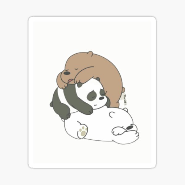 "The Three bears" Sticker for Sale by Fierydesign | Redbubble
