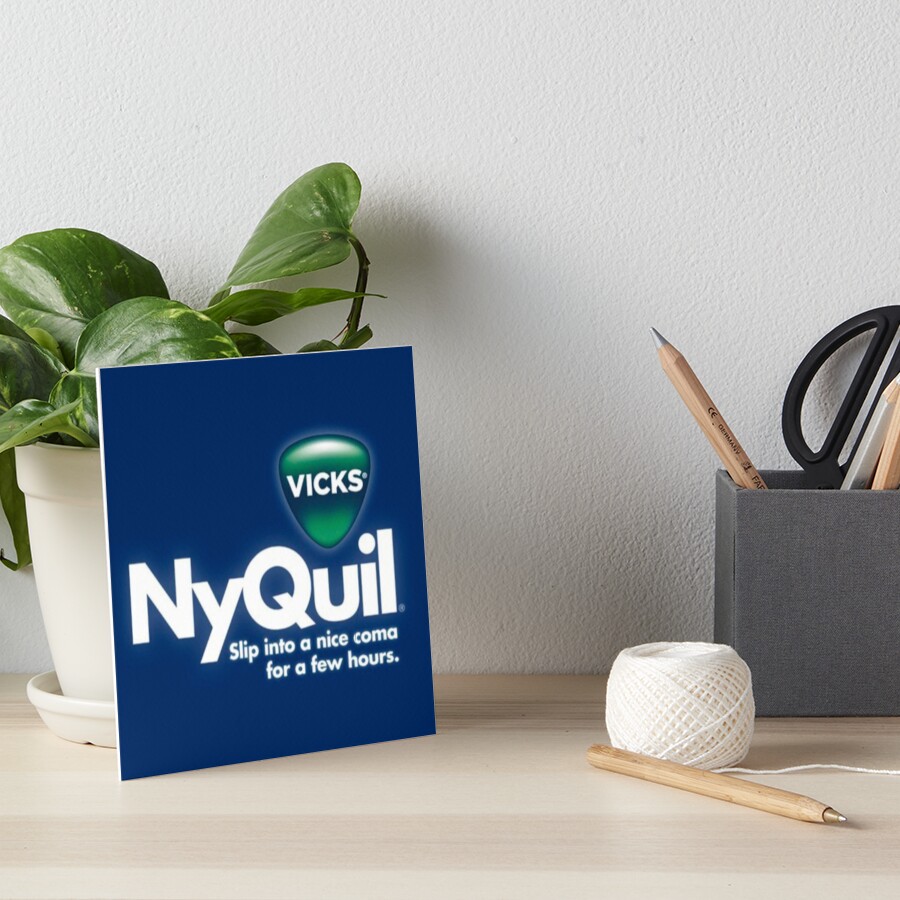 "NyQuil" Poster for Sale by FordR24 | Redbubble