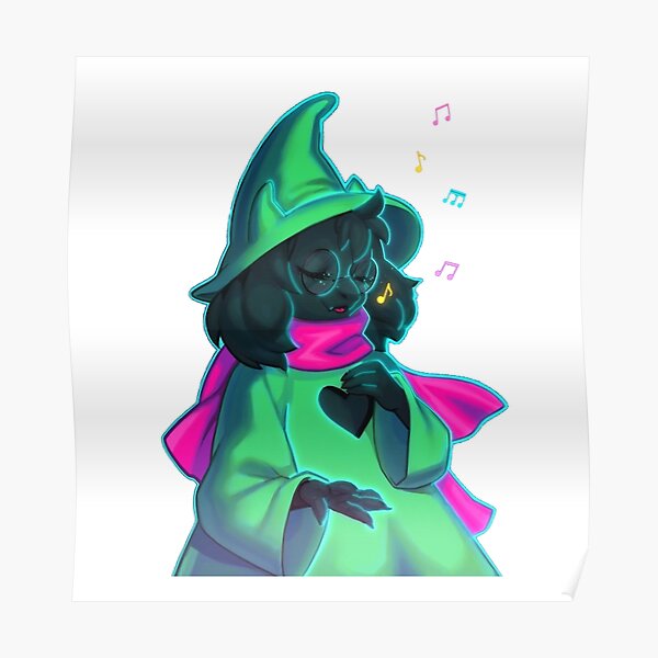 "Deltarune Ralsei" Poster for Sale by Helynord | Redbubble