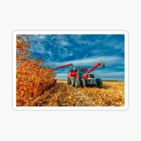 "Harvesting" Sticker for Sale by Studio601 | Redbubble