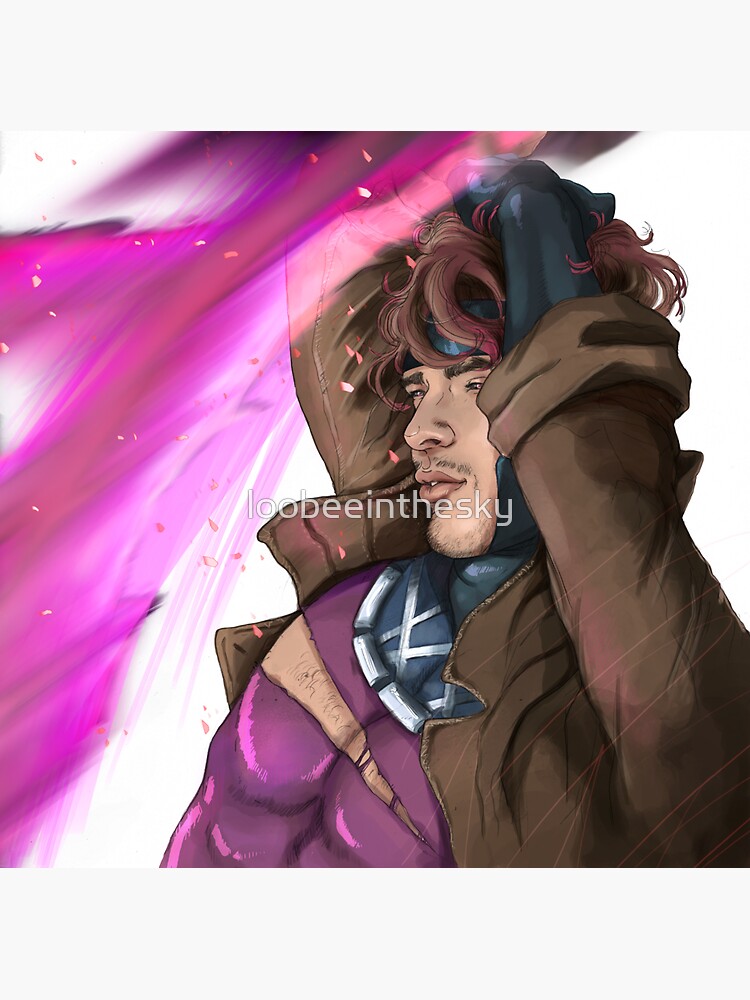 "Gambit" Sticker for Sale by loobeeinthesky | Redbubble