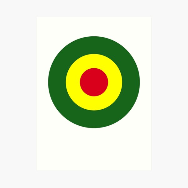 "Rasta Mod Target" Art Print by popculture | Redbubble