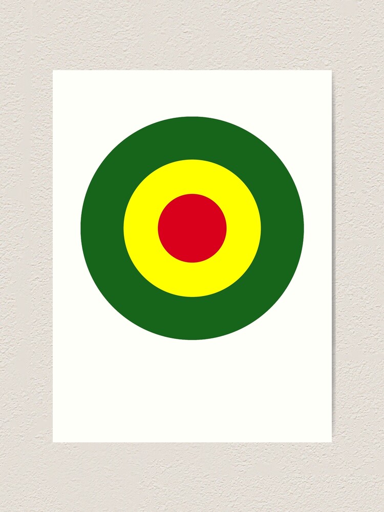 "Rasta Mod Target" Art Print by popculture | Redbubble