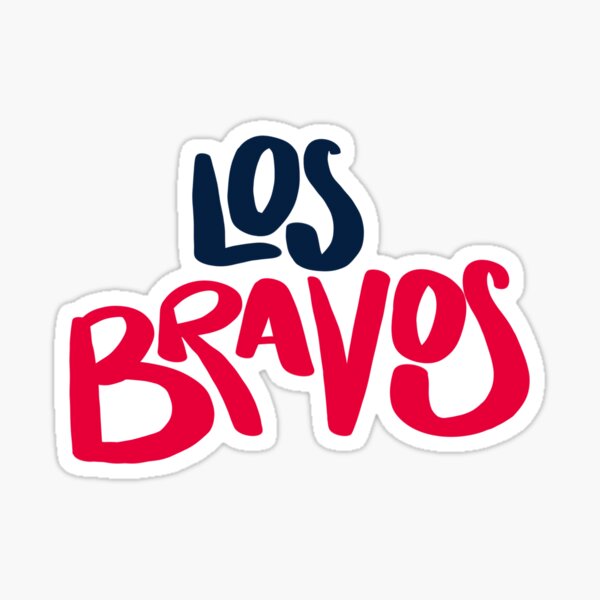 "los bravos" Sticker for Sale by anna-b- | Redbubble
