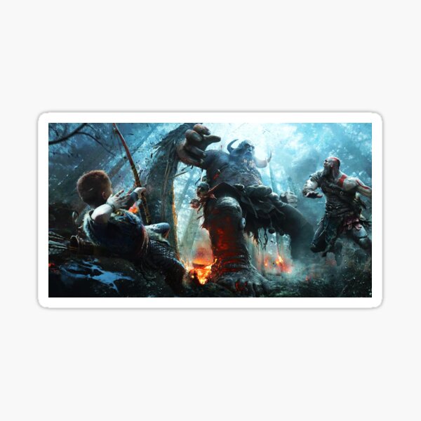 "God of War Ragnarok God of War Ragnarök" Sticker for Sale by ...