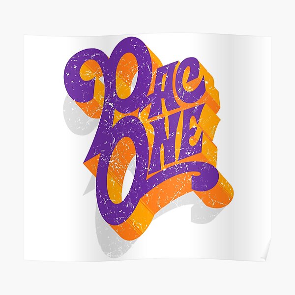 "PAC ONE Wonka" Poster for Sale by trev4000 | Redbubble