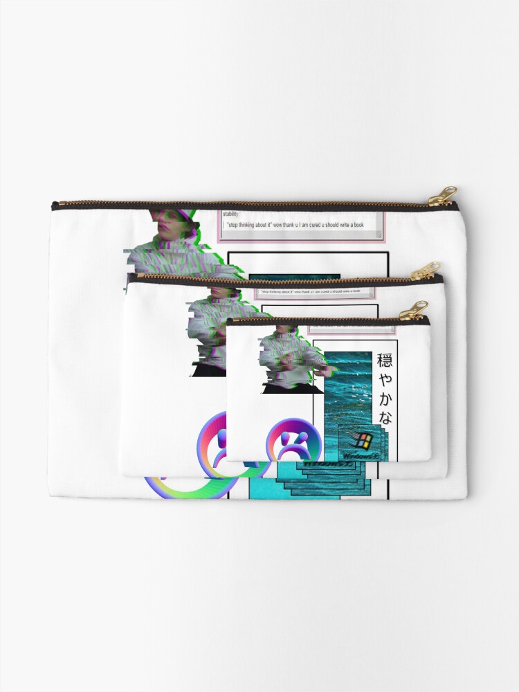 "Yung Lean Vaporwave aesthetics" Zipper Pouch for Sale by ...