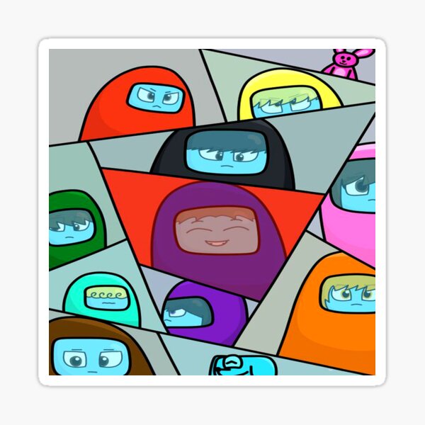 "suspect cartoon" Sticker for Sale by iceitendart | Redbubble