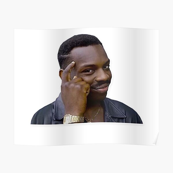 "Funny Meme // Thinking Men Meme" Poster for Sale by Fleur7311 | Redbubble