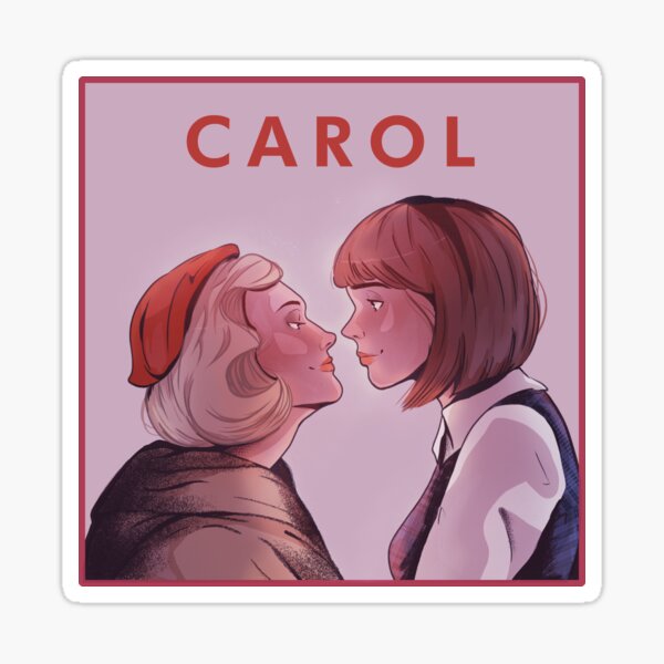 "Carol, the movie" Sticker for Sale by LulyMint | Redbubble
