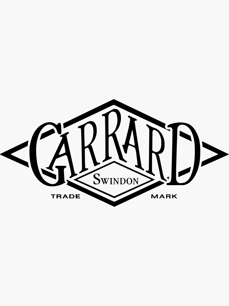 "Garrard Classic Turntable Logo" Sticker for Sale by AbbouChan | Redbubble