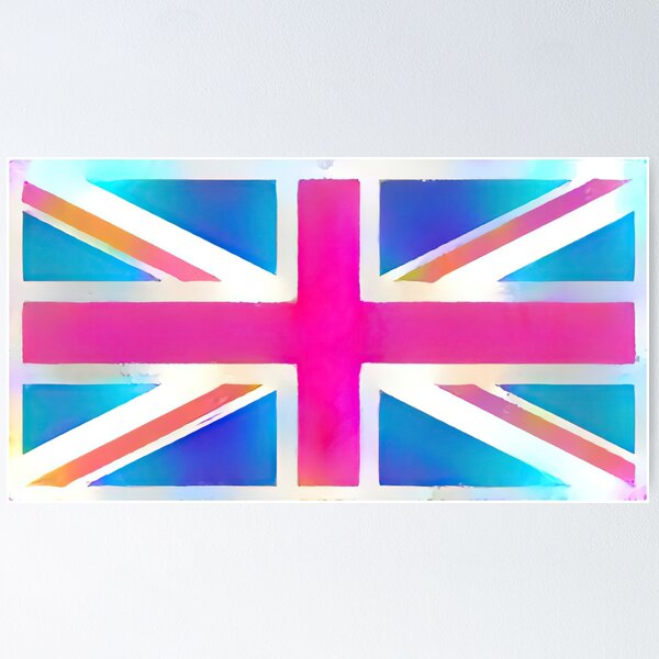 Pink Union Jack Wallpaper